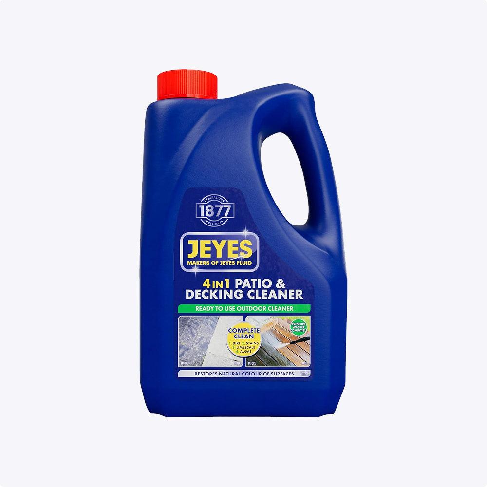 Jeyes Fluid 4 In 1 Patio & Decking Cleaner - 4 Litre