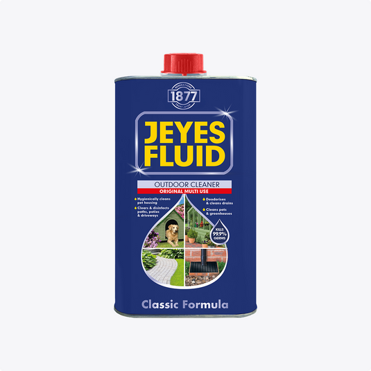 Jeyes Fluid Original Classic Outdoor Disinfectant (Tin) - 1 Litre